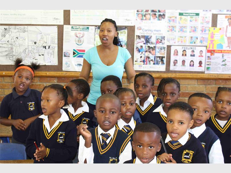 FJL Wells Primary Mine School learners start 2019 | Randfontein Herald